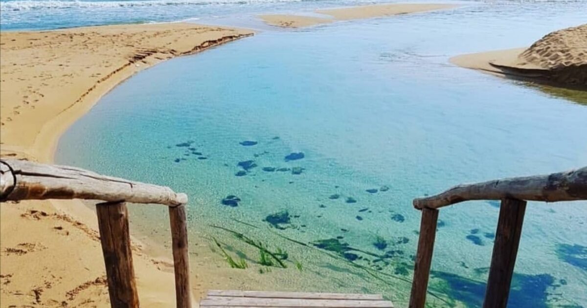 Il fiume Chidro e la sua spiaggia - PuntaProsciutto.com